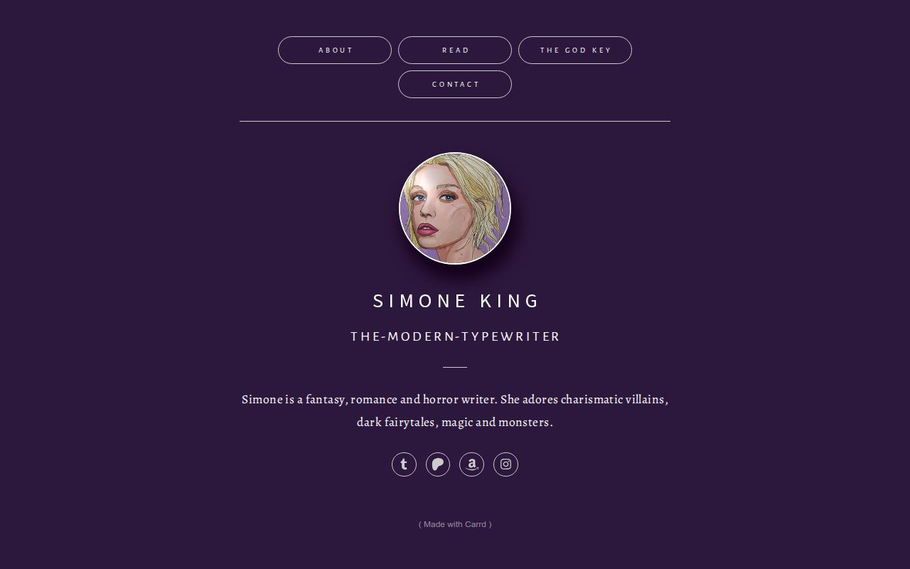 Simone King / The-modern-typewriter